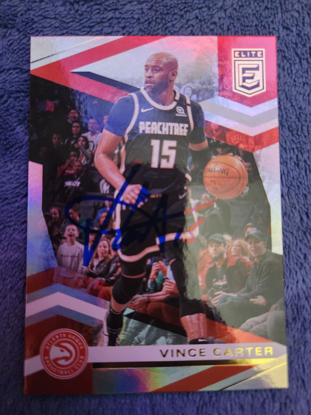 Vince Carter Autographed Card - Etsy