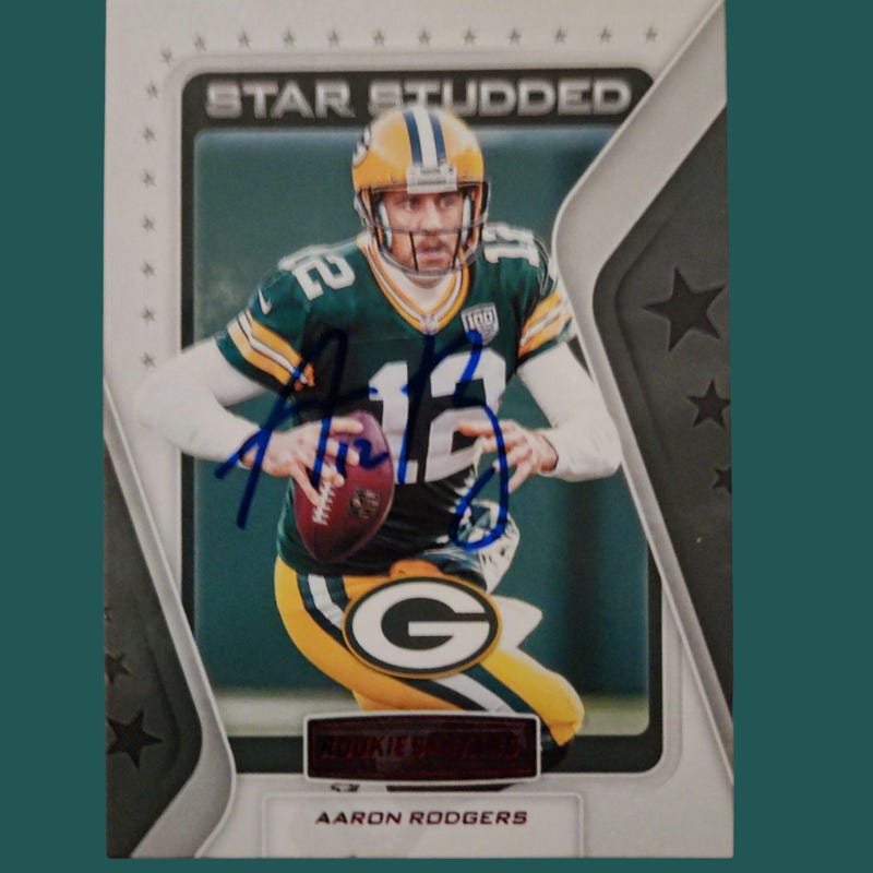Aaron Rodgers Autograph - Etsy