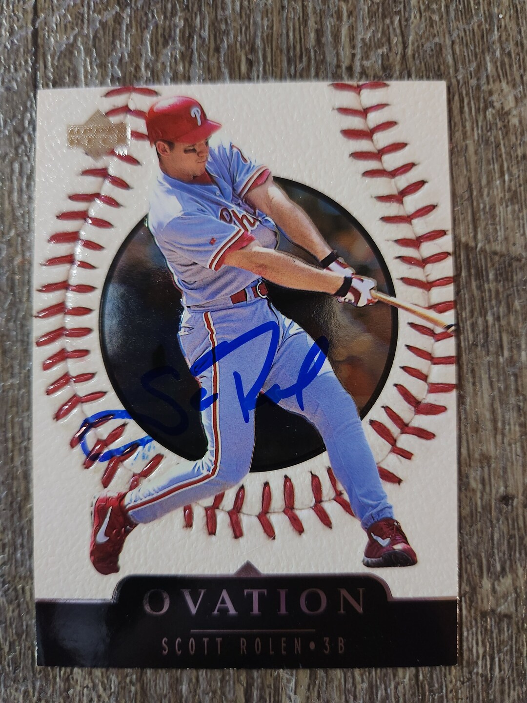 Scott Rolen Phillies Autographed Card St Louis - Etsy