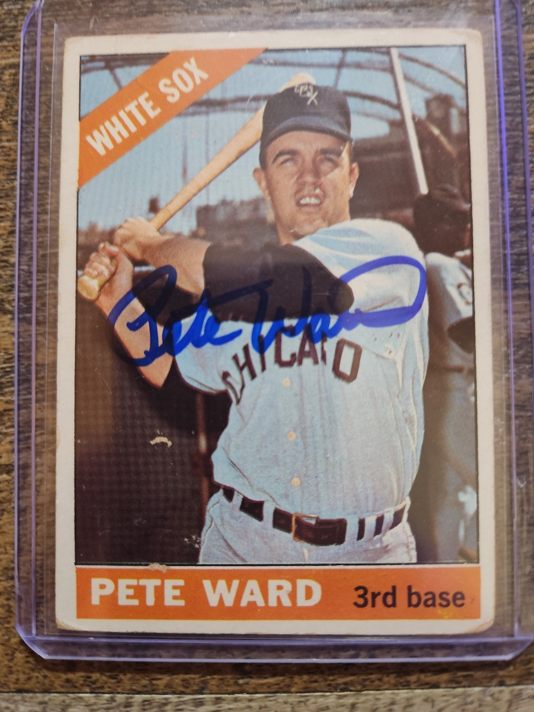 Pete Ward Autographed Card - Etsy