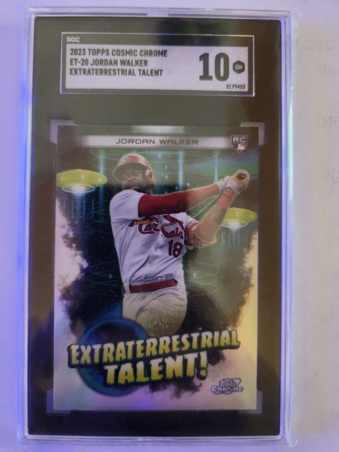 Jordan Walker Extraterrestrial Talent Sgc 10 - Etsy