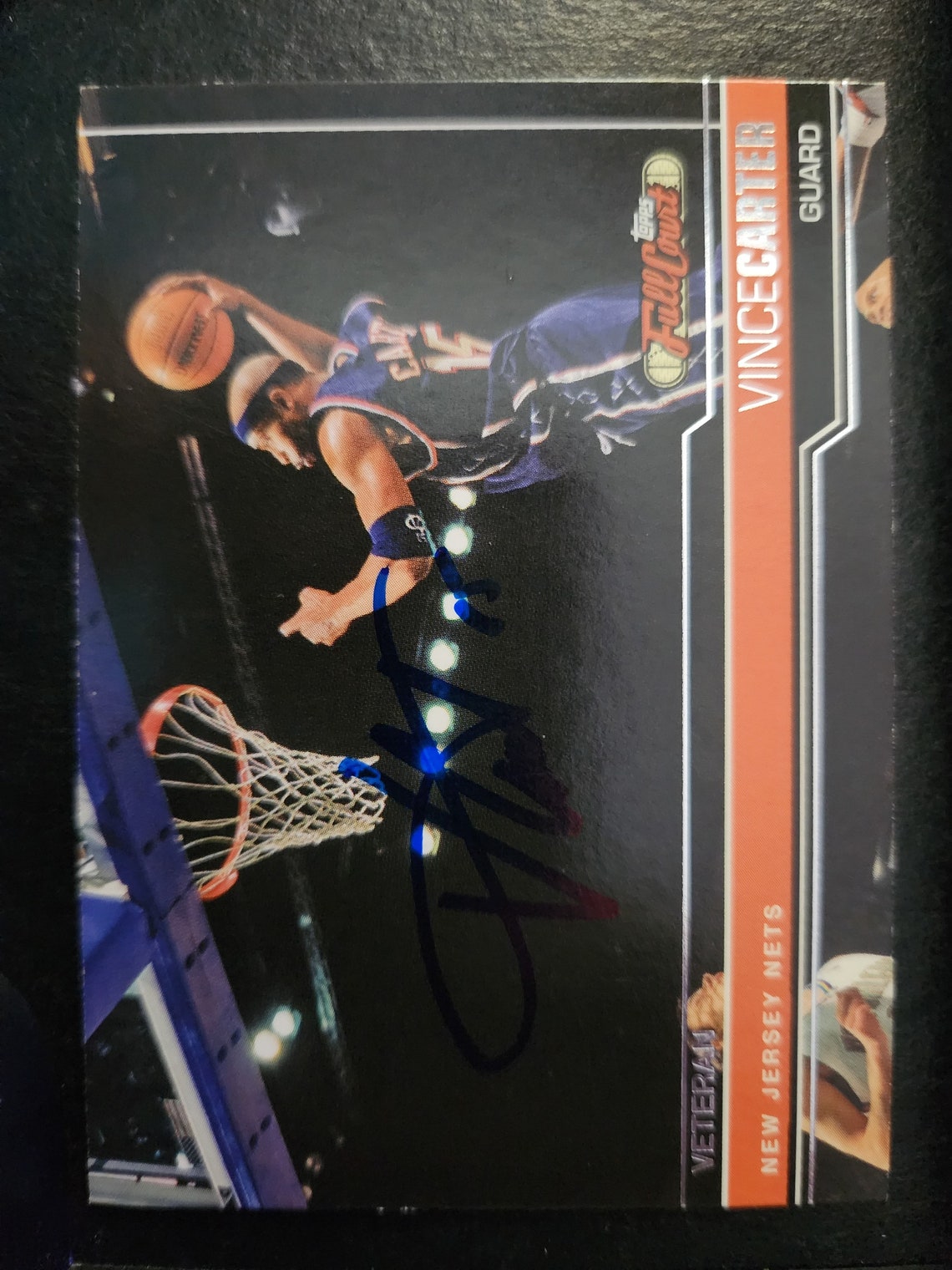 Vince Carter Autographed Card - Etsy