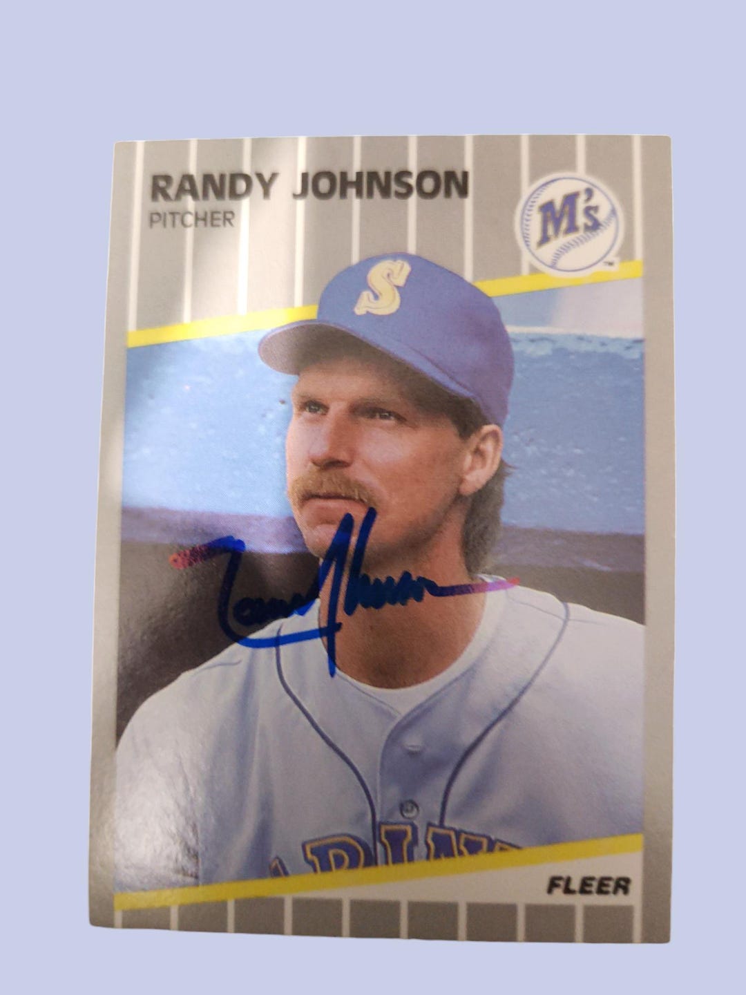 Randy Johnson Rookie Autographed Card Hall of Fame Slabbed Singles ...