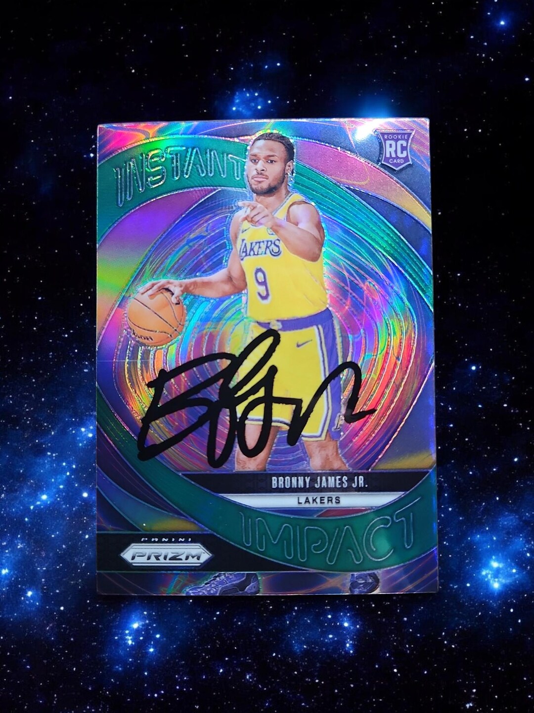 Bronny James Instant Impact Real Nice Autographed Card - Etsy