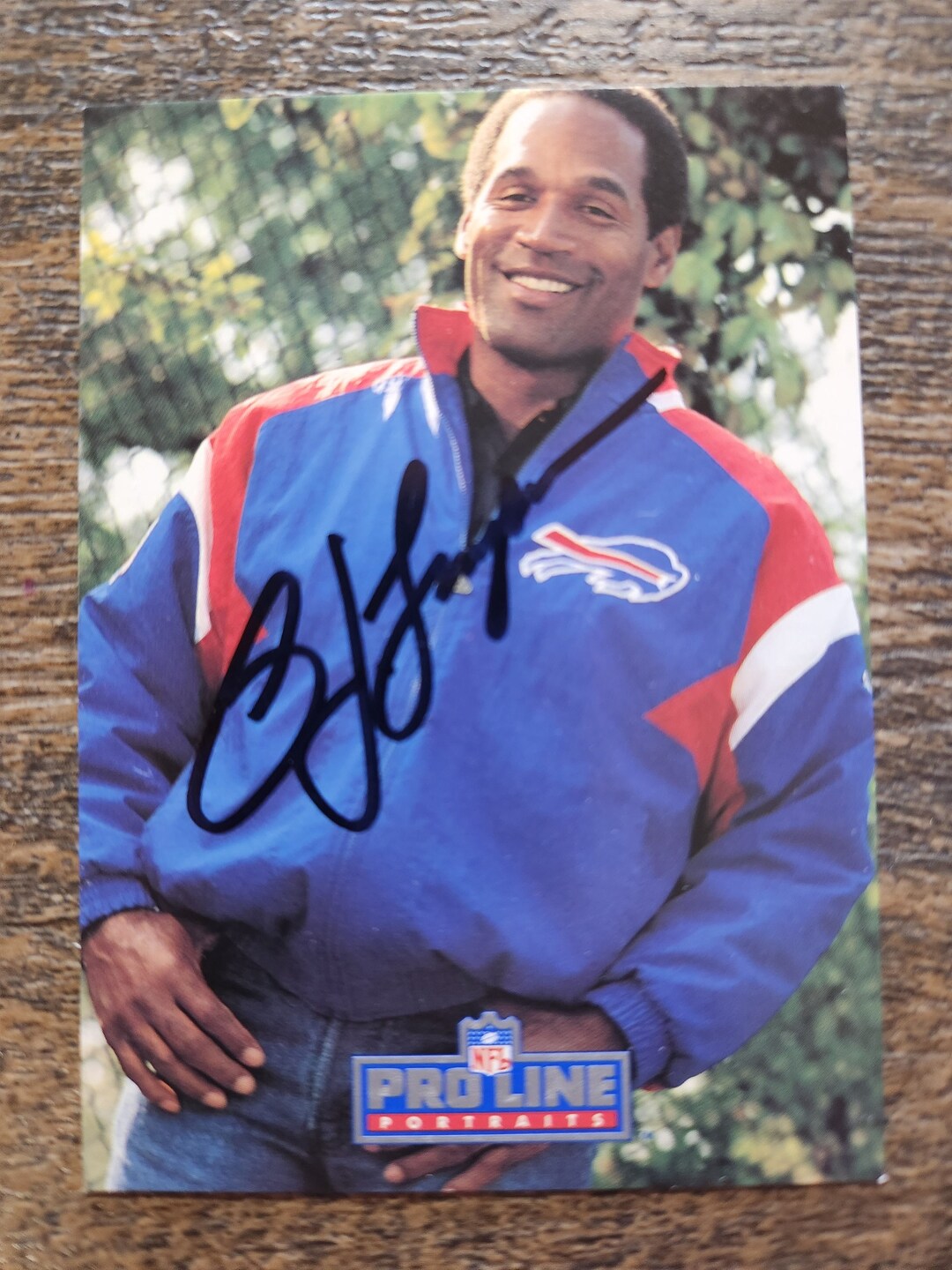 Oj Simpson Autographed Proline Card - Etsy