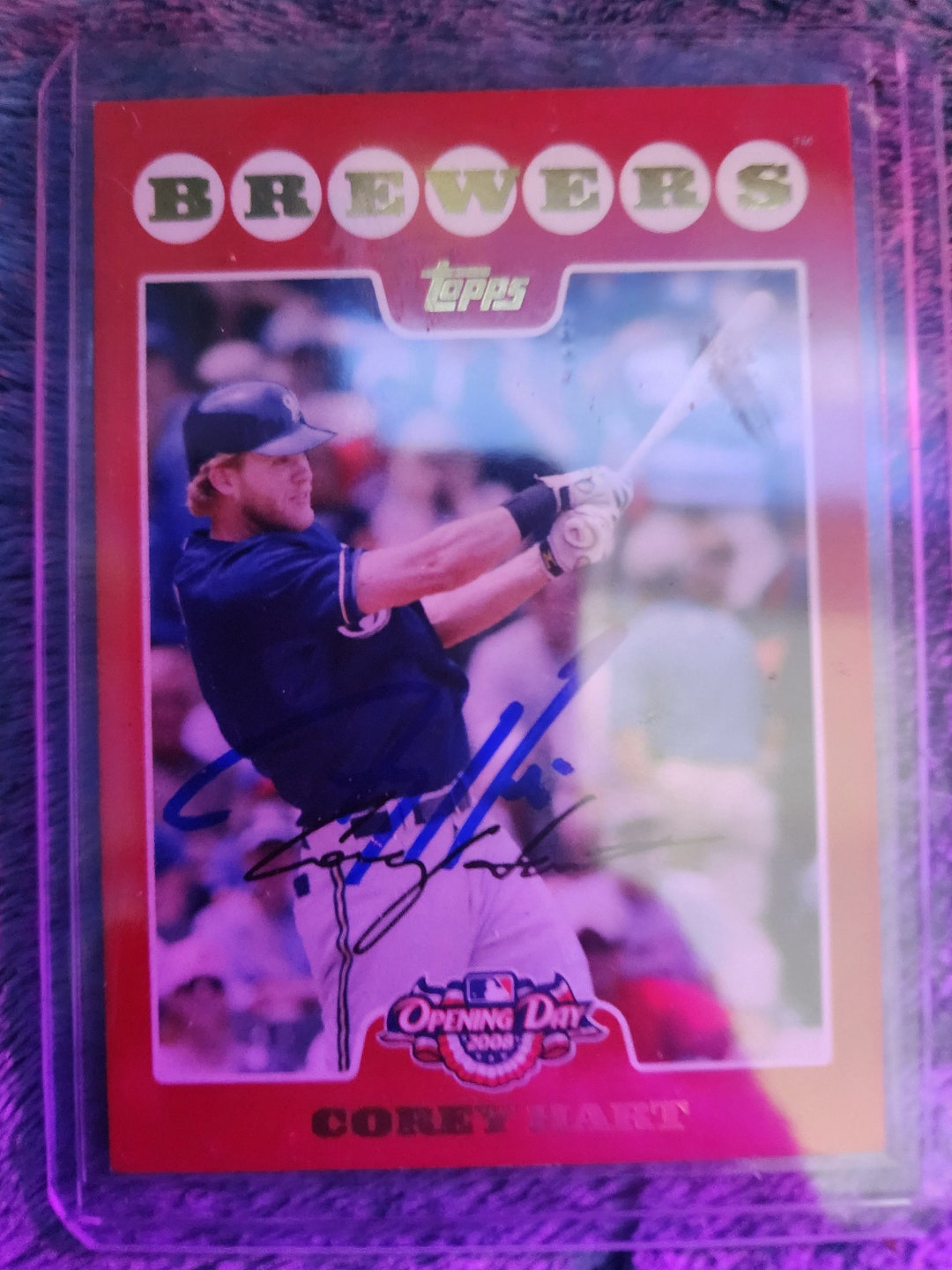 Corey Hart Autographed Card - Etsy