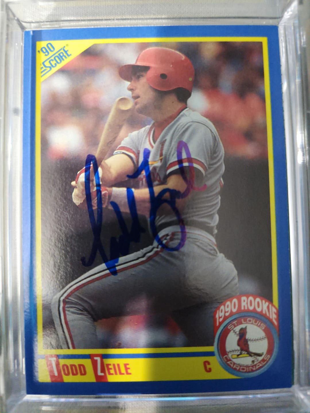 Todd Zeile Autographed Card - Etsy