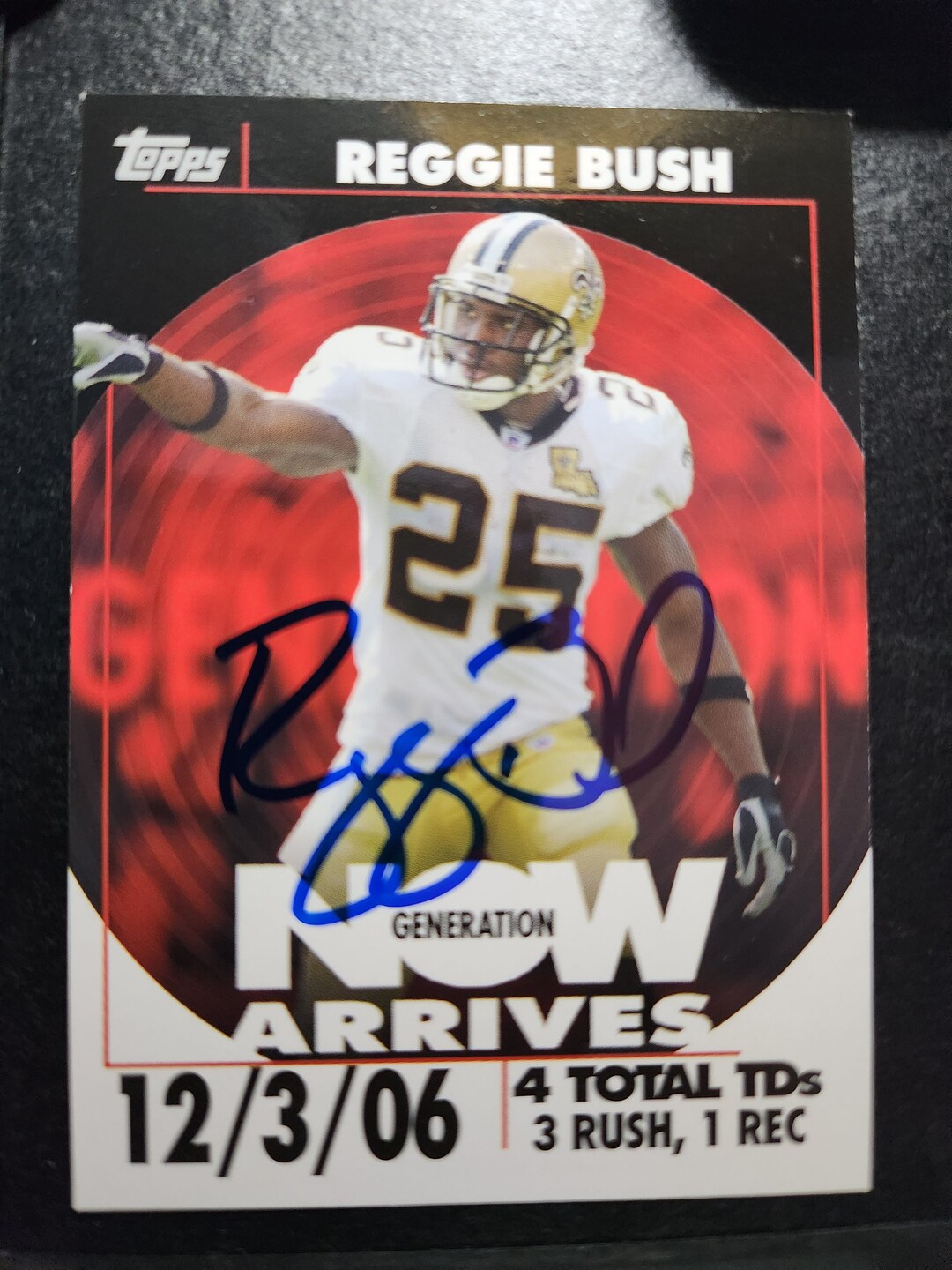 Reggie Bush Now Arrives Autographed - Etsy
