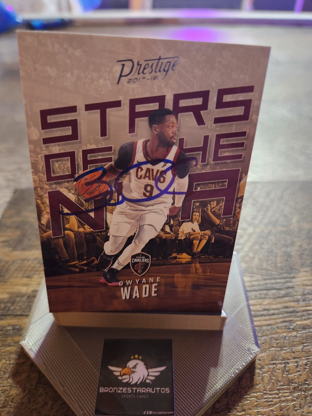 Dwayne Wade Autographed Card Stars of the Nba Auto - Etsy