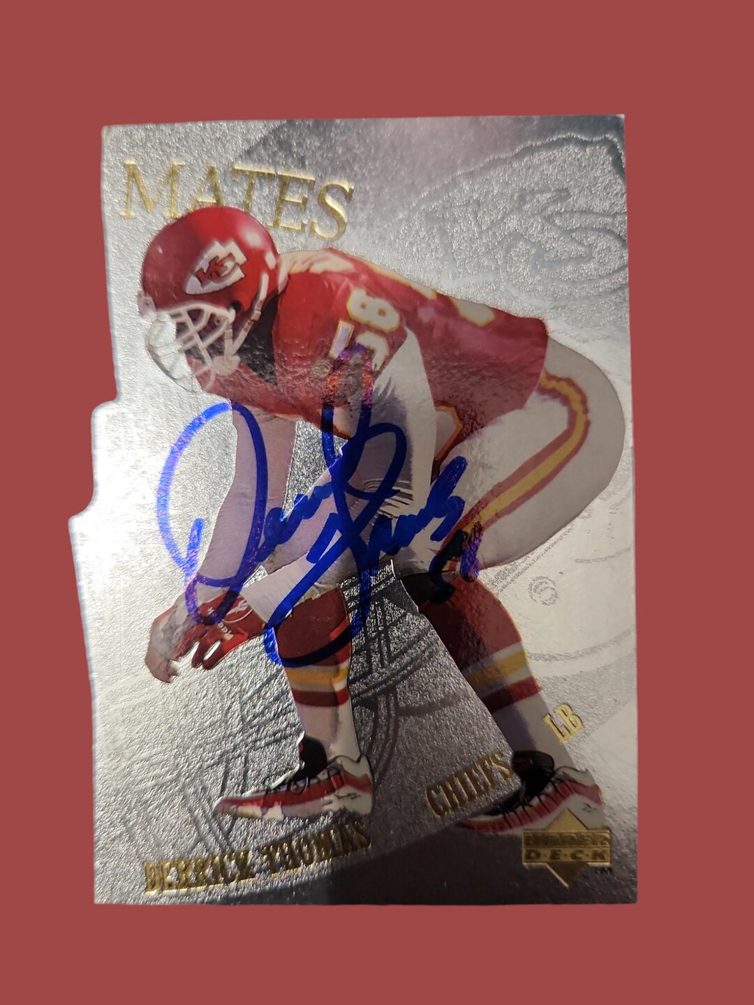 Derick Thomas Autographed Cards - Etsy