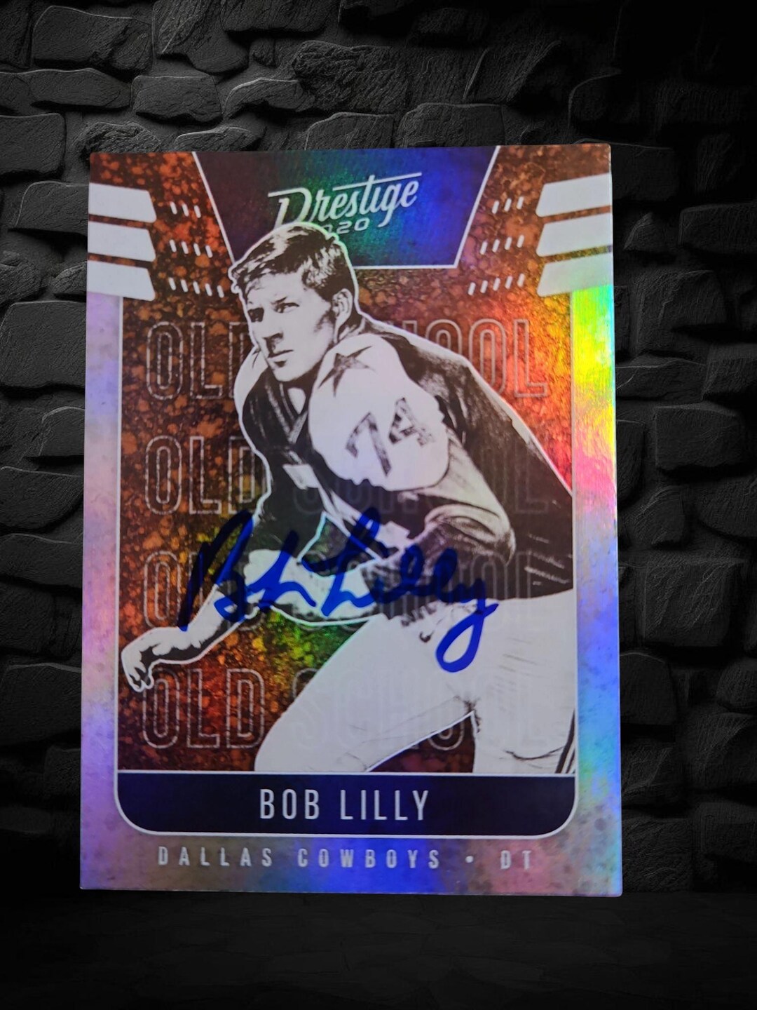 Bob Lilly AUTOGRAPHED Card - Etsy