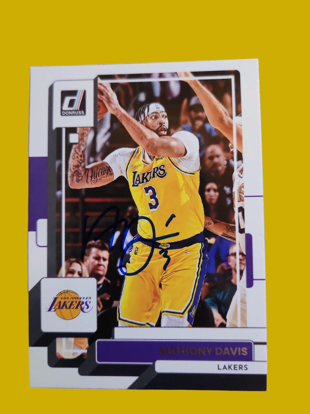 Anthony Davis Autographed Card - Etsy