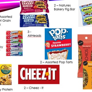 50-count Snack Box! Snacktime Snackbox - FREE SHIPPING - Etsy