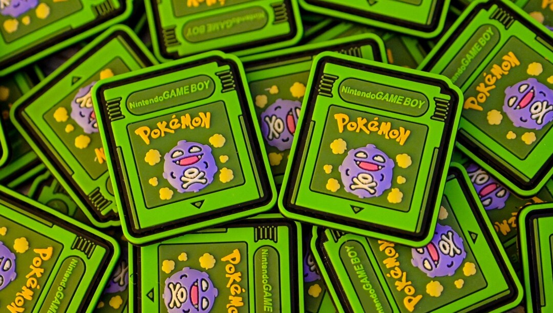 POKEMON GAMEBOY KOFFING 2-pcs Velcro Patch Set Rubber Ranger - Etsy