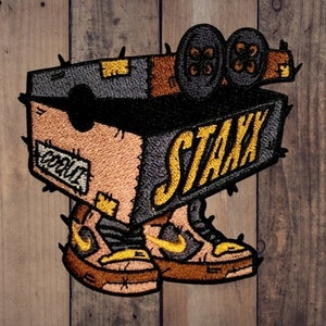 NIKE SHOEBOX PLUSH Embroidered Velcro Patch Ranger Eyes, Custom Gamer ...