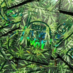 MANDALORIAN WEED is the WAY Laser Cut Patch Embroidered Velcro Ranger ...