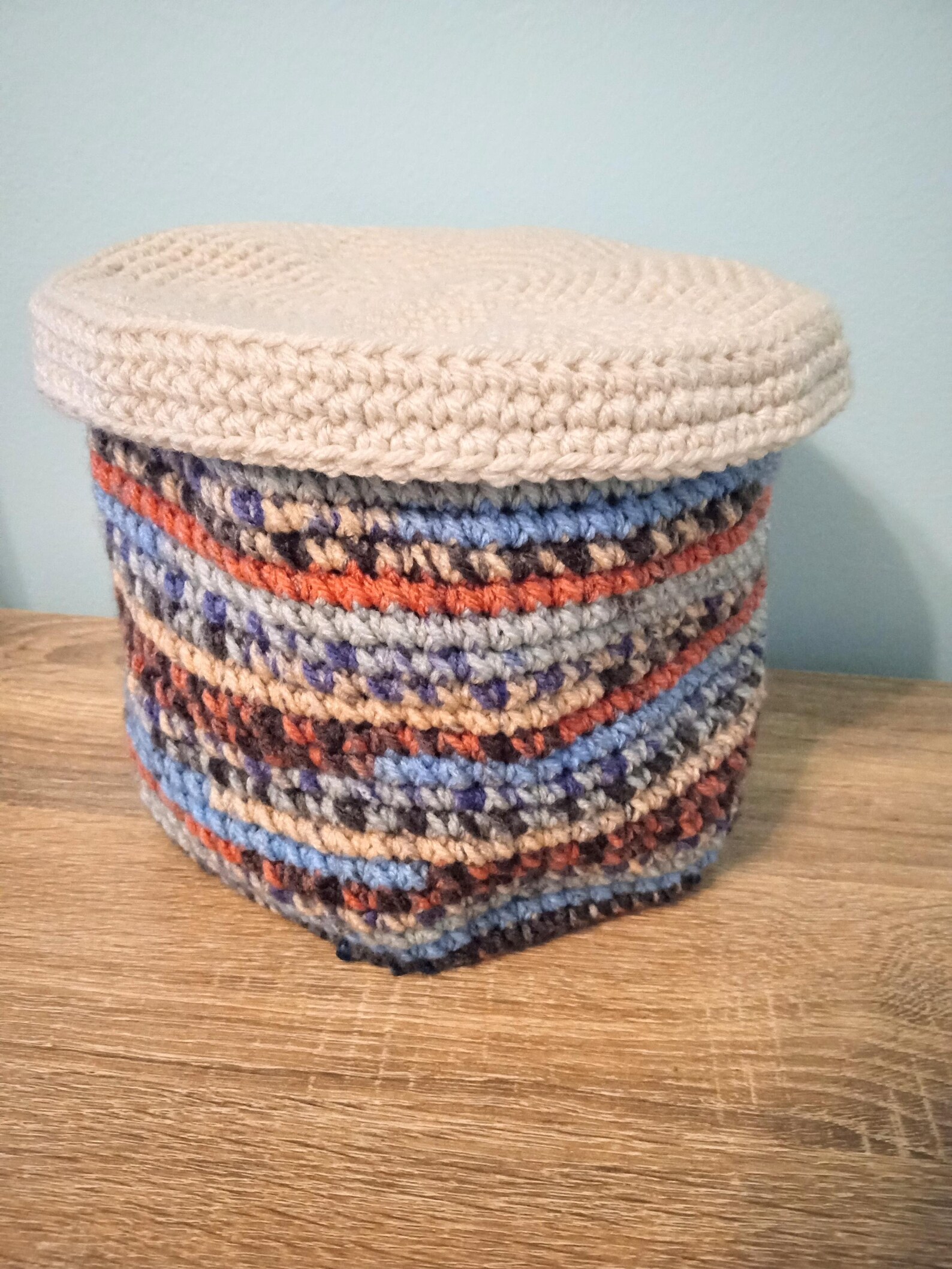 Crochet Pattern - Sturdy Basket With Lid PDF Download - Etsy