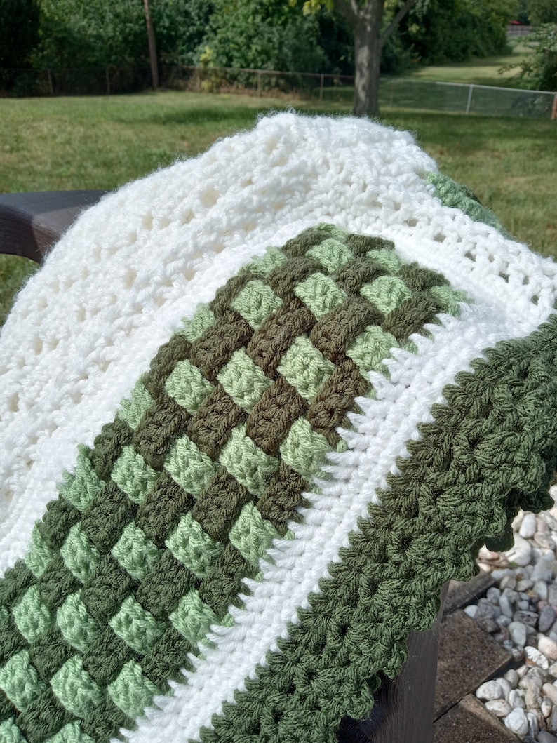 Crochet Pattern - Irish Lap Throw PDF Download - Etsy