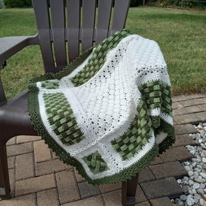Crochet Pattern Irish Lap Throw PDF Download - Etsy