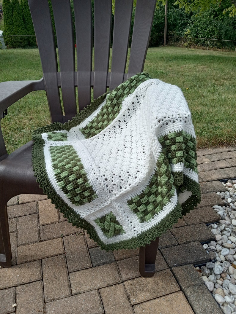 Crochet Pattern - Irish Lap Throw PDF Download - Etsy