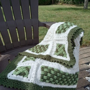 Crochet Pattern - Irish Lap Throw PDF Download - Etsy