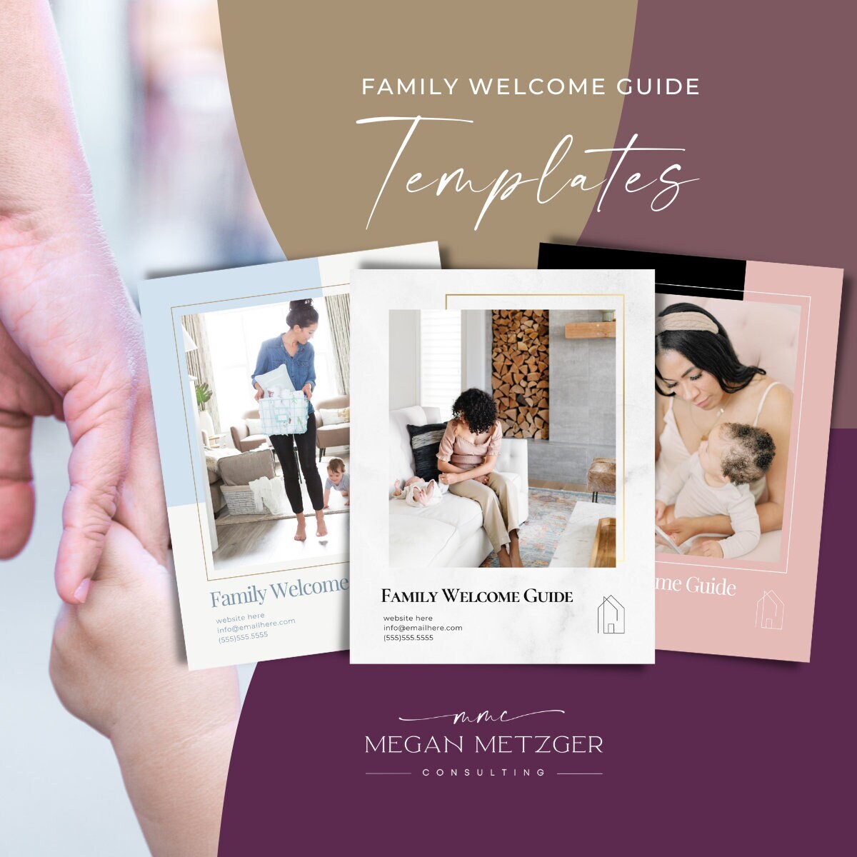 Family Welcome Guide Packet Canva Templates, Client Style Guide ...