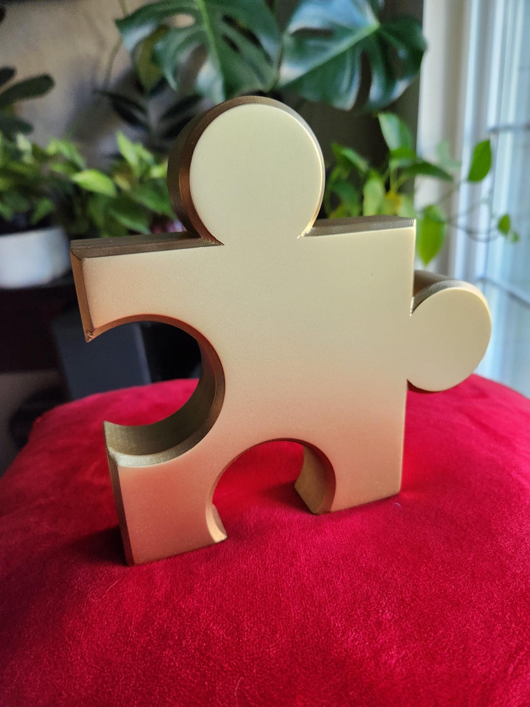 Golden Puzzle Piece (banjo-kazooie Jiggy-inspired) - Etsy