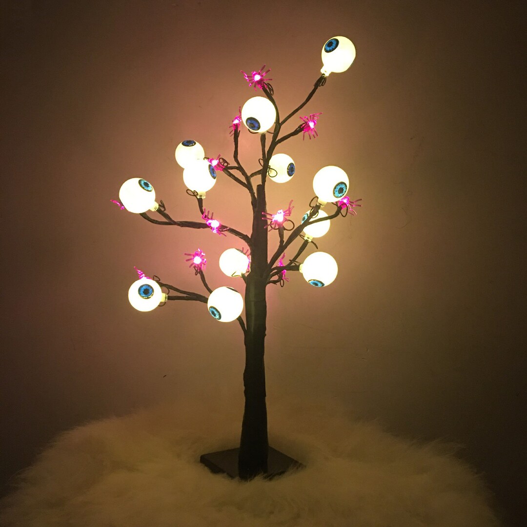 Halloween LED Ghost Eyeball Tree Light Halloween Decoration - Etsy