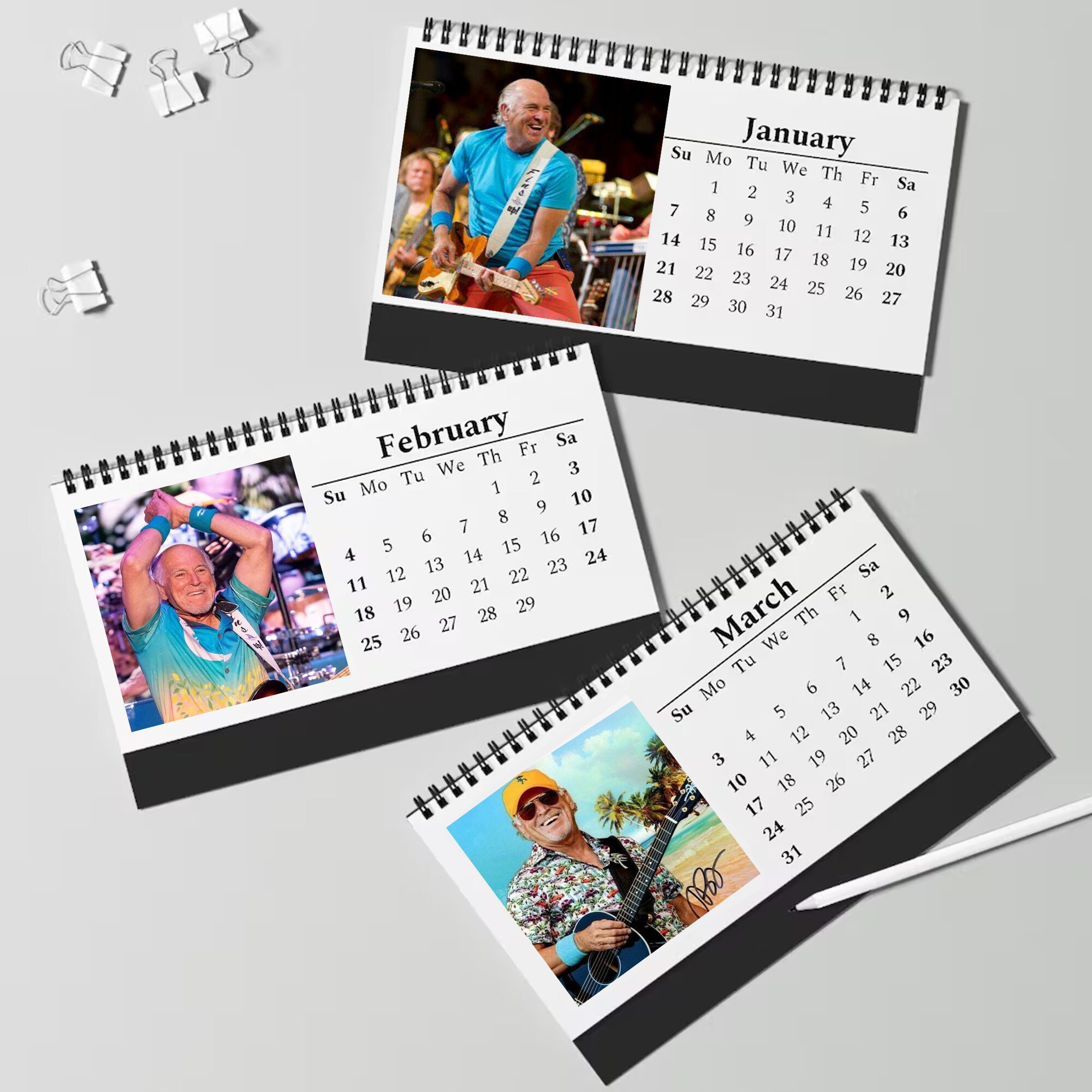 Jimmy Buffett 2024 Calendar, Parrothead Margaritaville Country Music ...