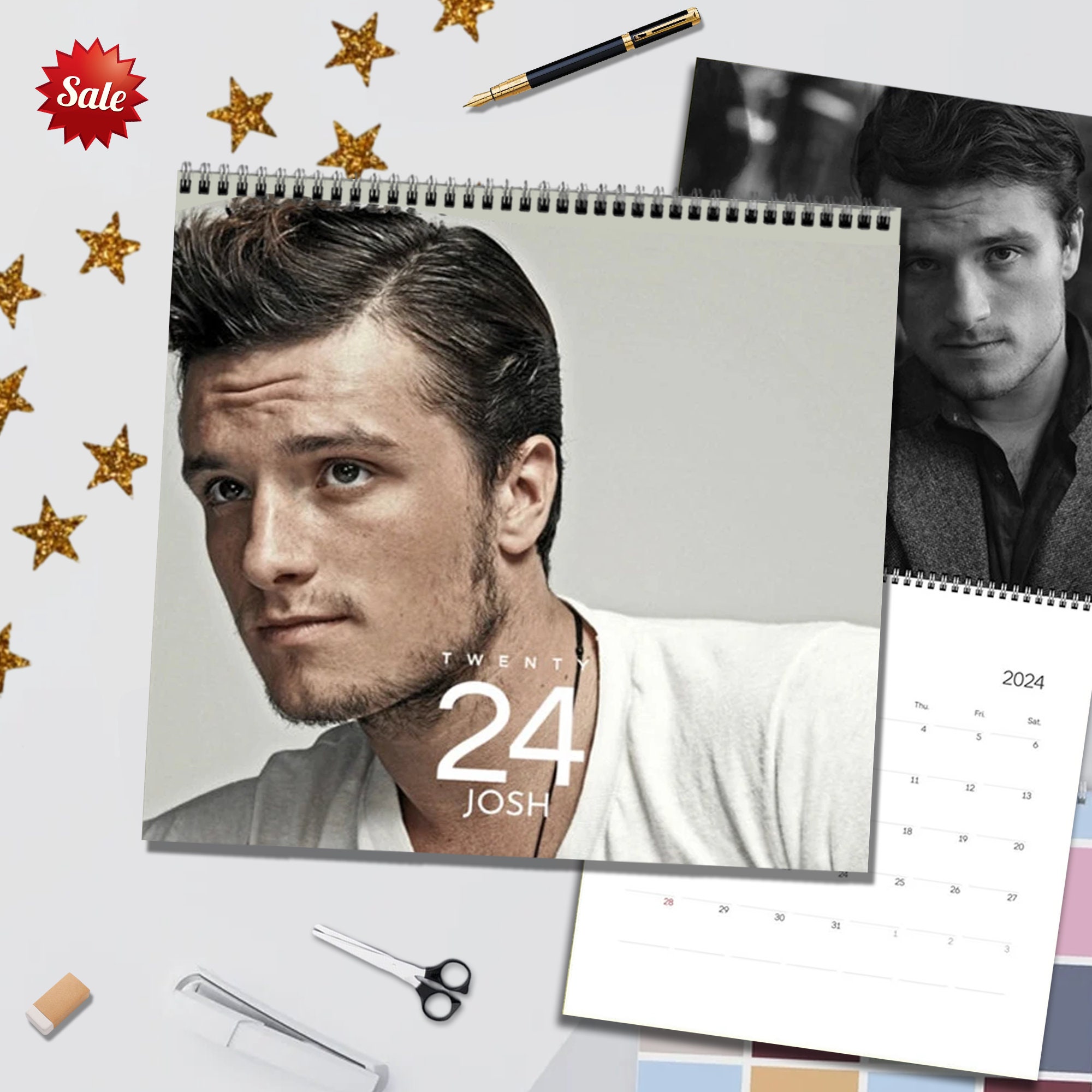 2024 Josh Hut-cherson Wall Calendar, Josh Hut-cherson 2024 Wall ...