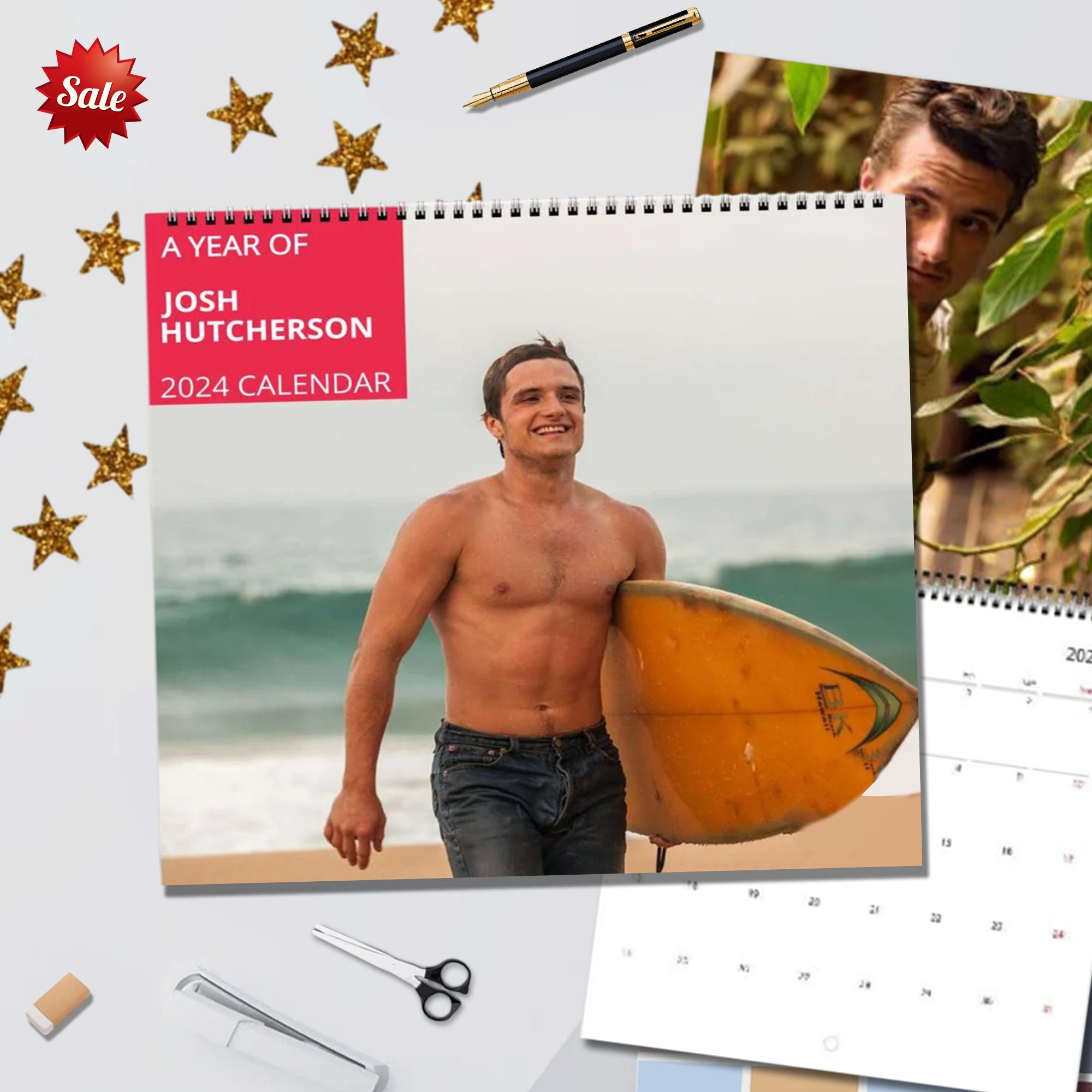 2024 Josh Hut-cherson Wall Calendar, Josh Hut-cherson 2024 Wall ...