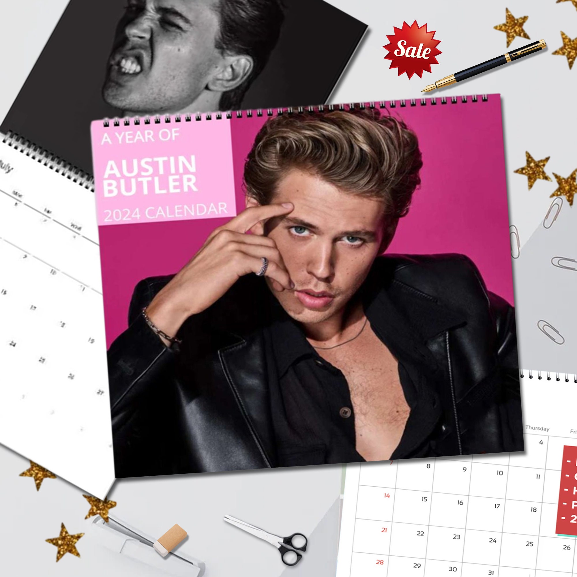 Austin Butler Calendario da parete 2024, Austin Butler 2024 Calendario ...