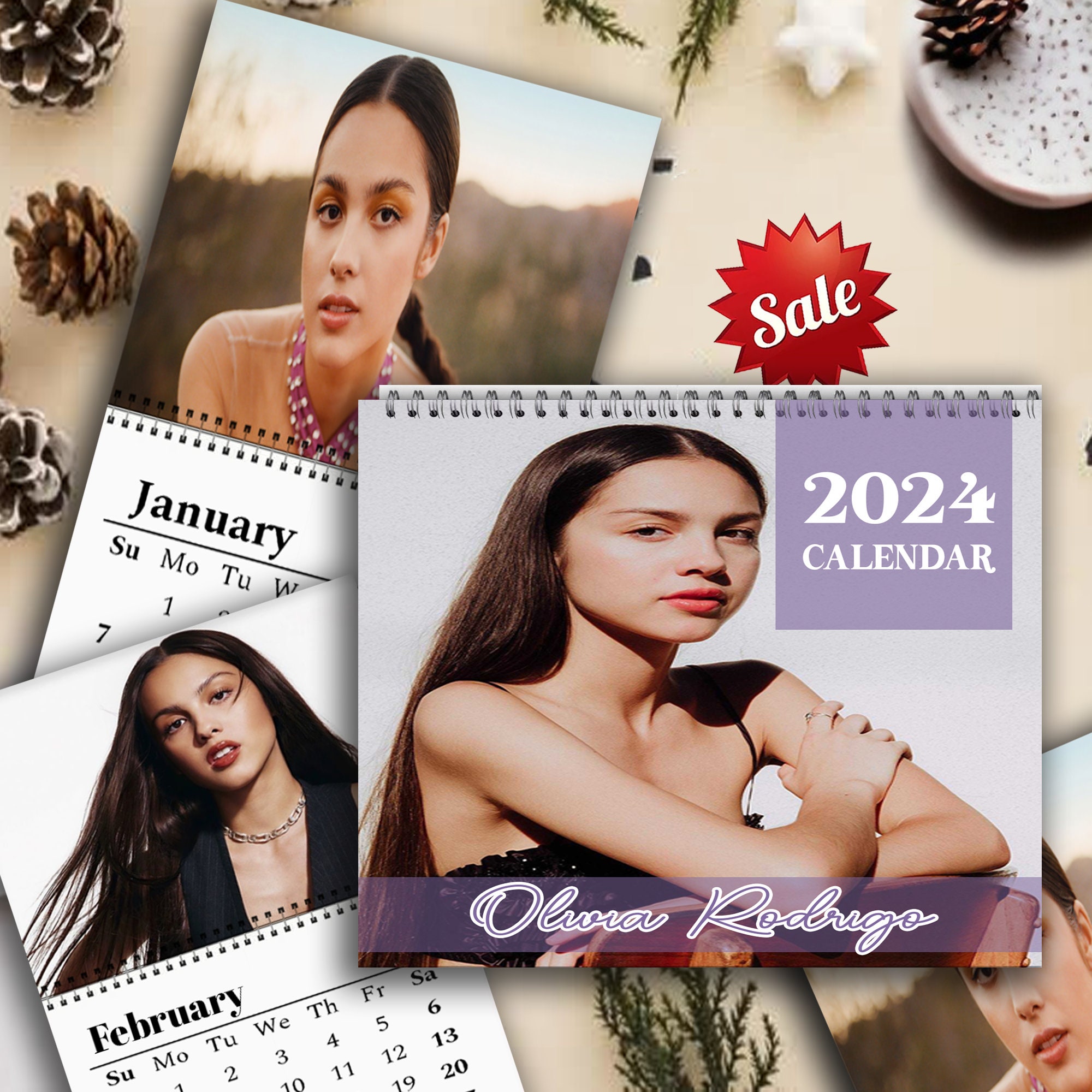 Olivia 2024 Wall Calendar, Rodrigo 2024 Desk Calendar, Celebrity Calendar 2024, Artist Calendar ...