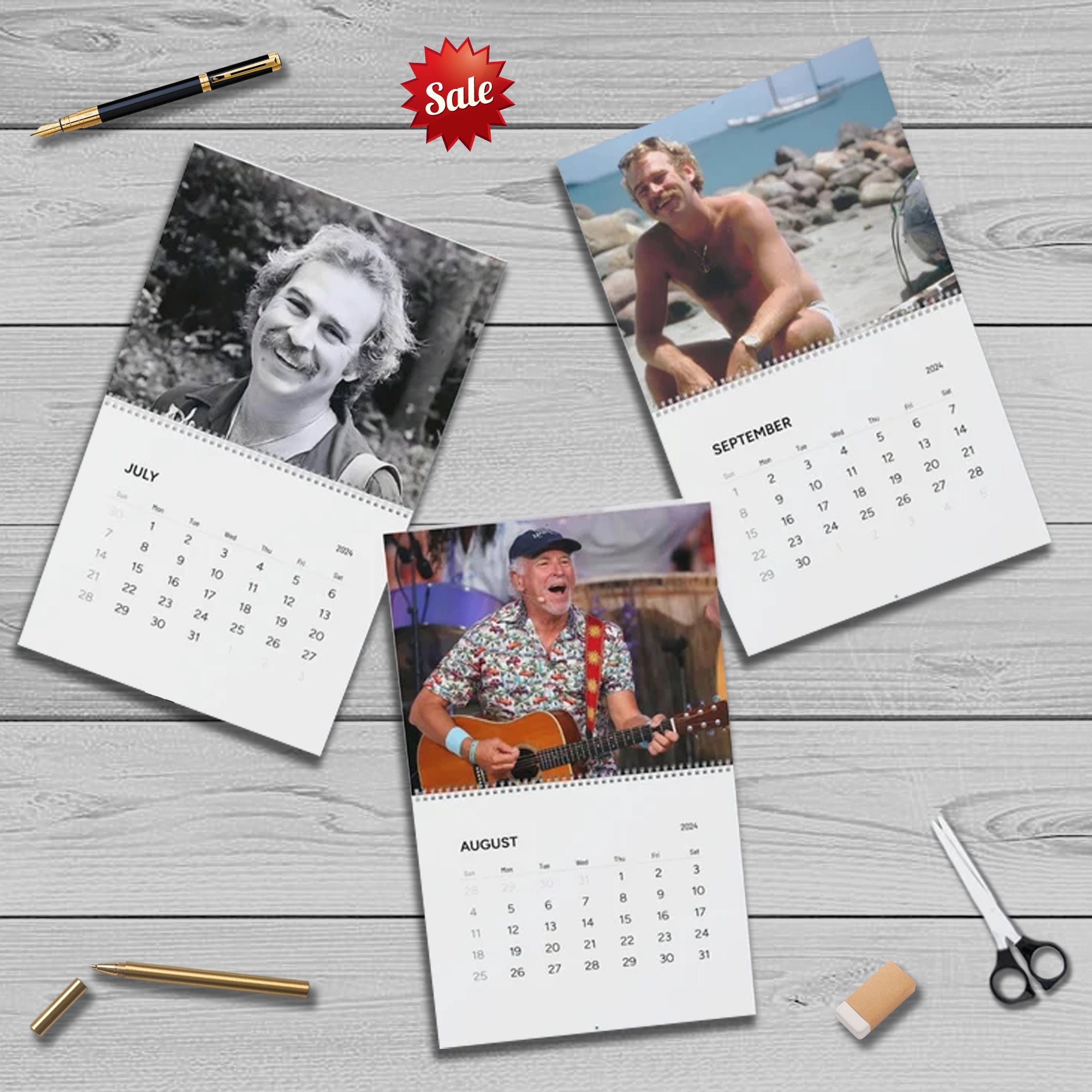 Jimmy Buffett 2024 Wall Calendar, Parrothead Margaritaville Country ...