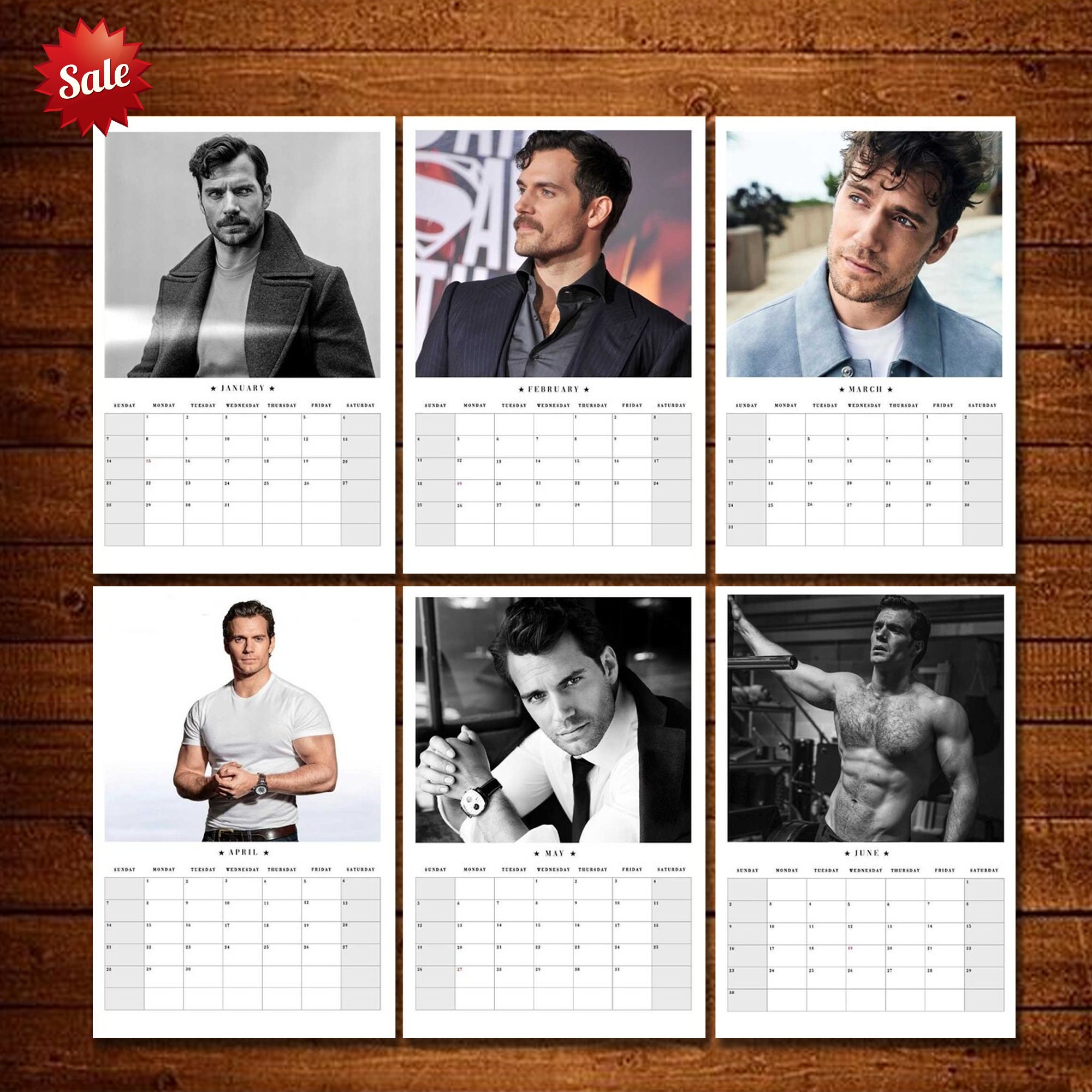 Calendario da parete 2024 Henry Cavill, Calendario 2024 venduto da Abrupt Alis | SKU 6931398 ...