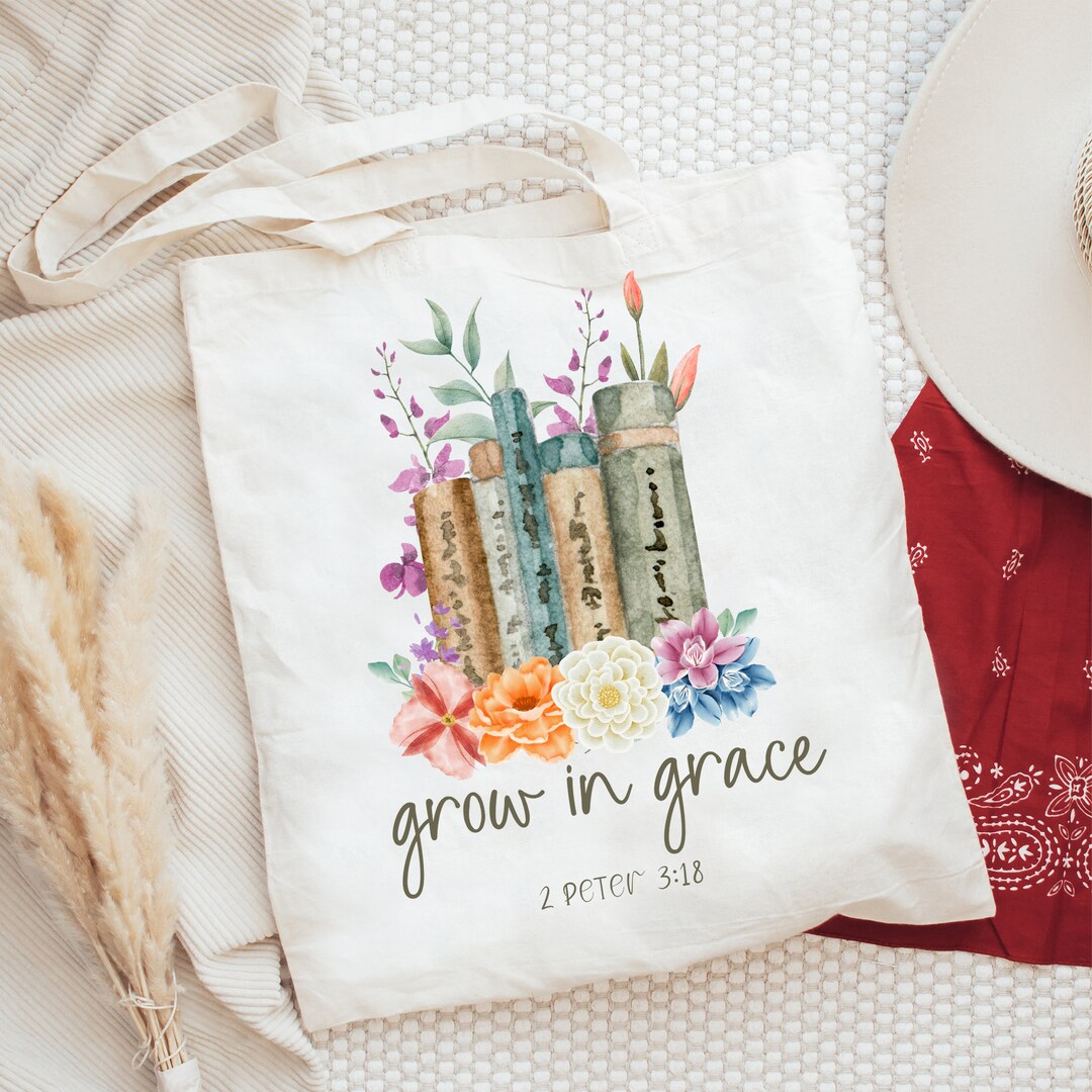 Bible Verse Scripture Church Bag Gift Reusable Christian Tote - Etsy