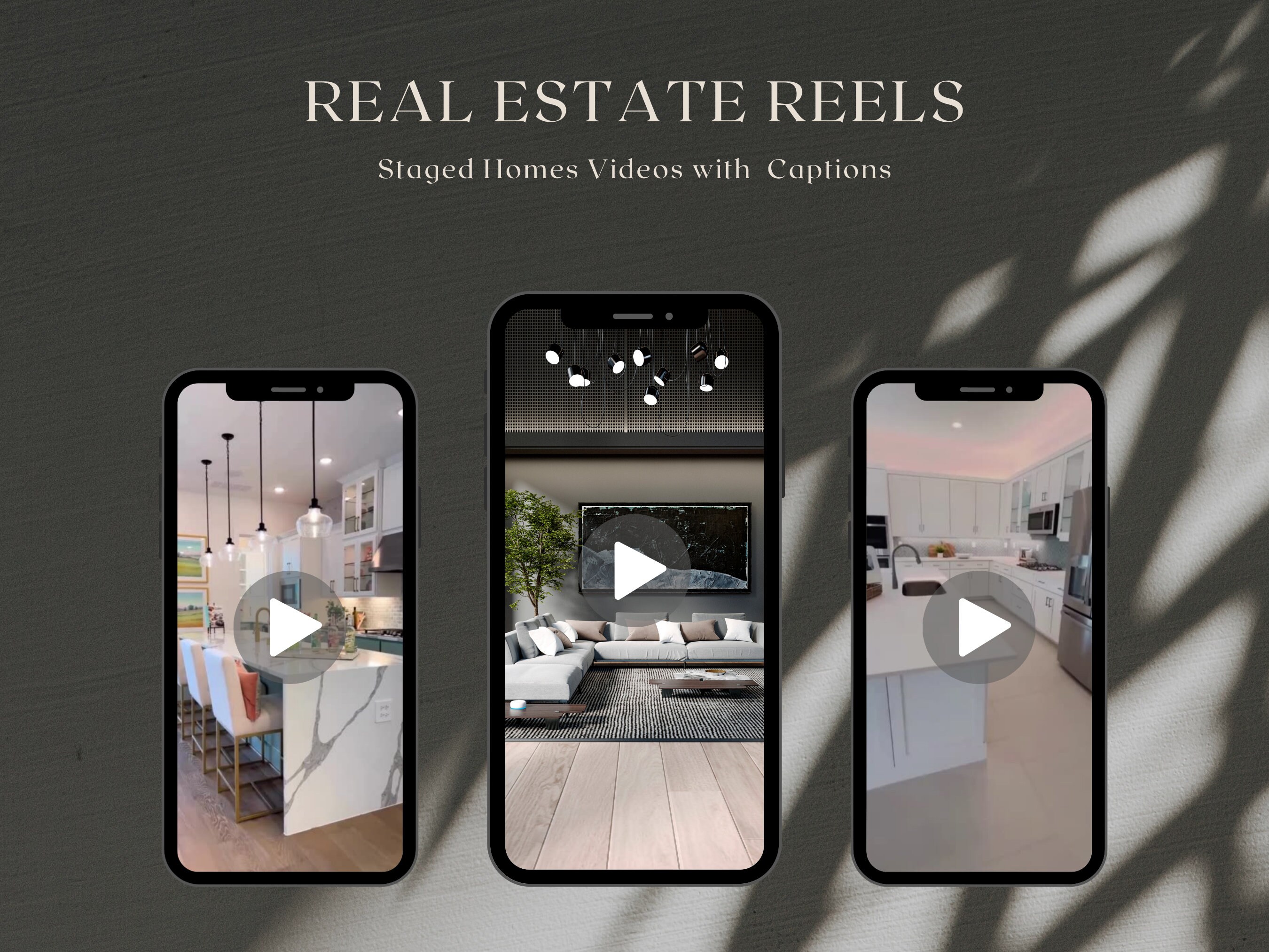 24 Luxury Real Estate Reel Videos With Captions - Etsy