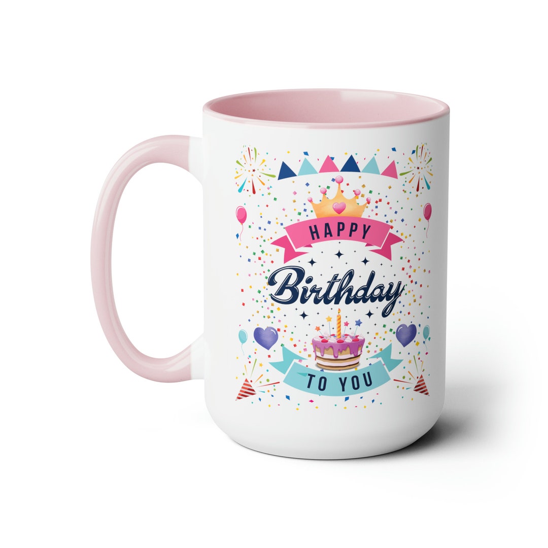 Happy Birthday Mug, Birthday Mug - Etsy