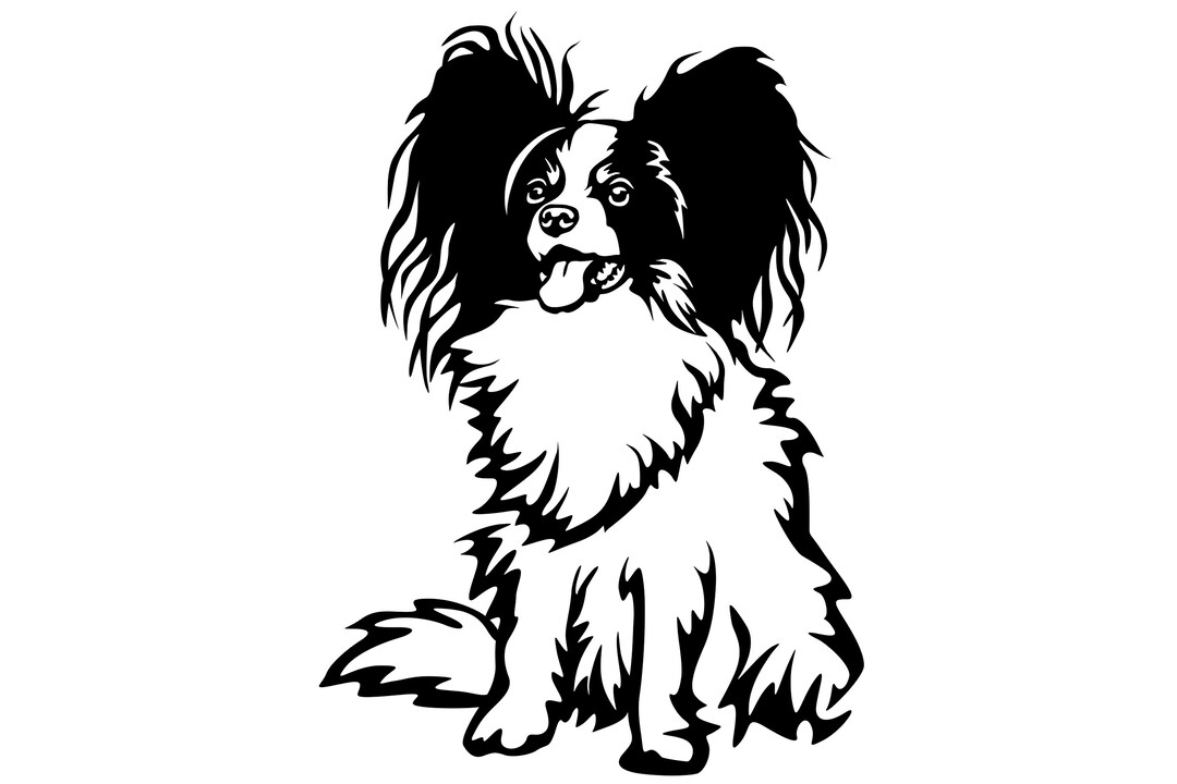 PAPILLON Sticker Purebred Dog Sticker Car Sticker Sticker 4442 - Etsy