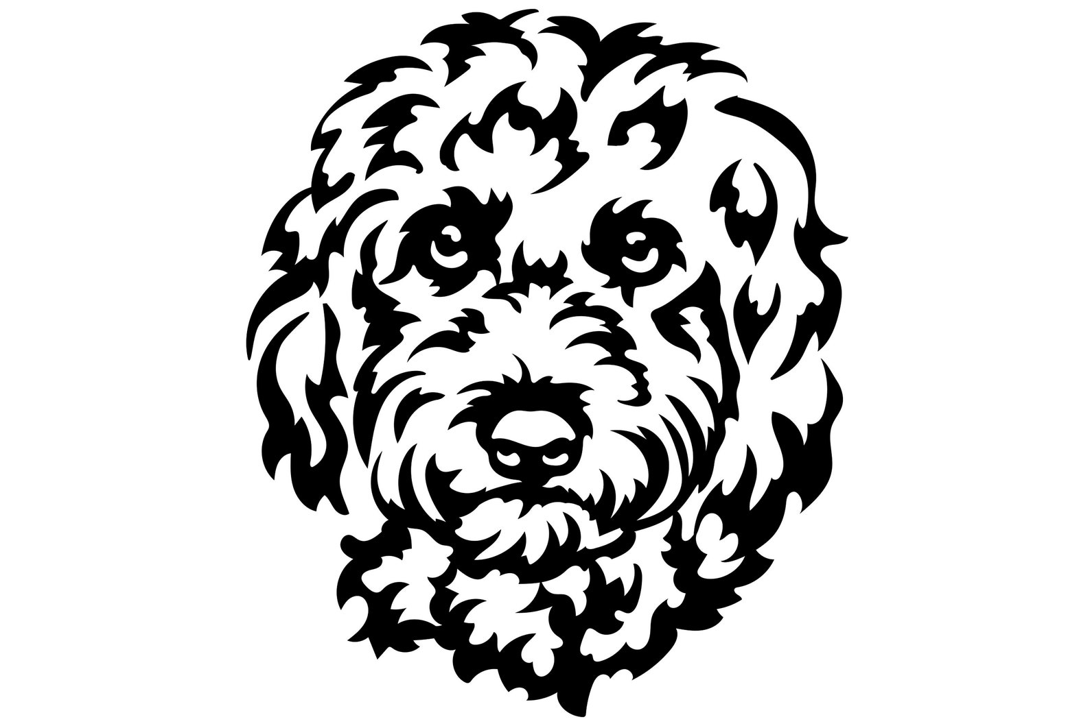 CAVAPOO Sticker Car Sticker Sticker Cavapoo Head 3857 - Etsy