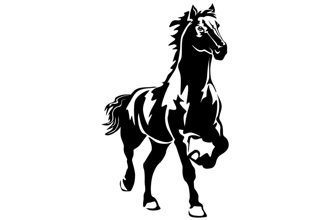 HORSE Percheron Sticker Car Sticker Horse Suitable for Light ...