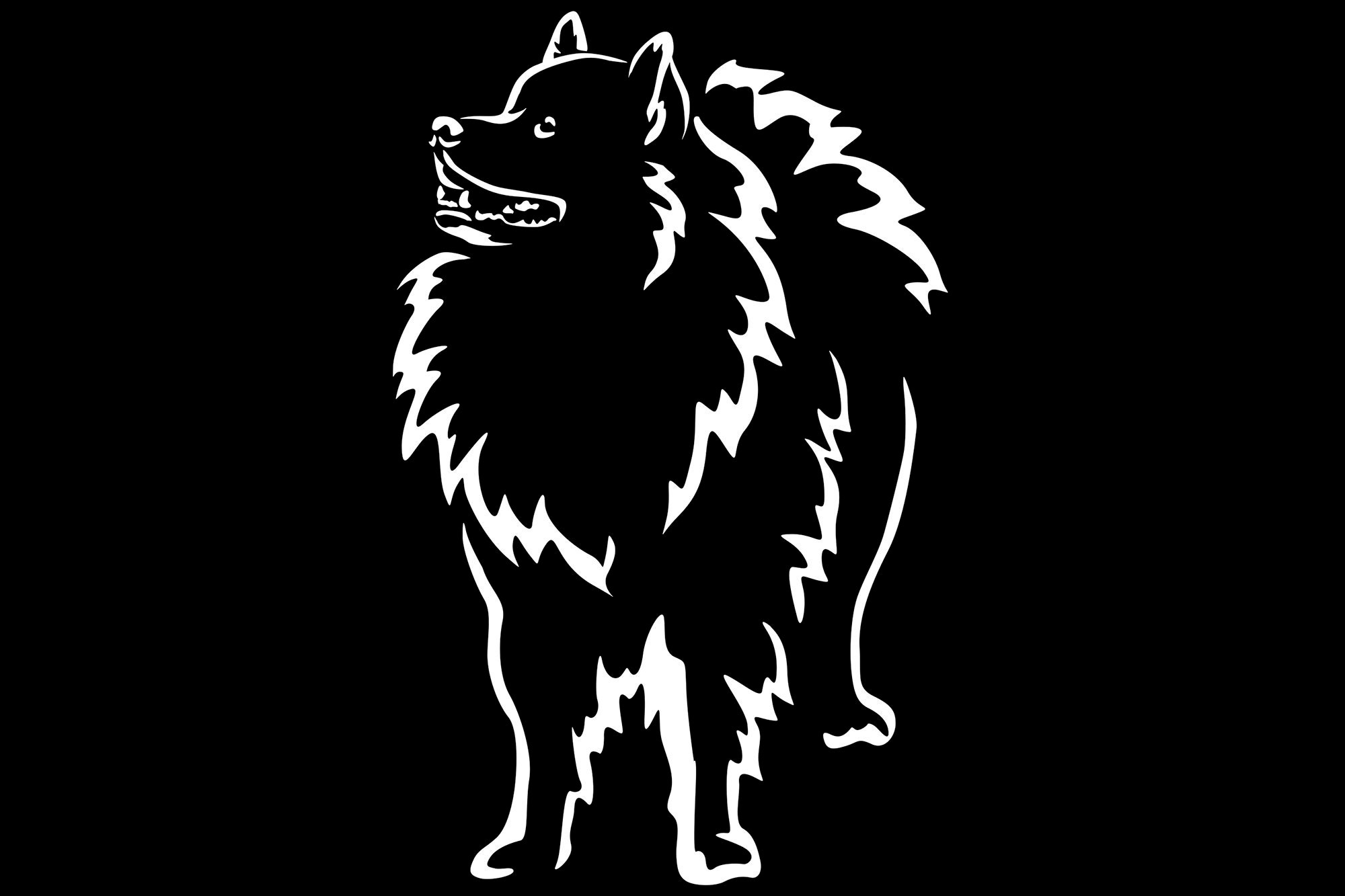 WOLFSPITZ Keeshond Spitz Sticker Car Sticker Sticker 5156 - Etsy