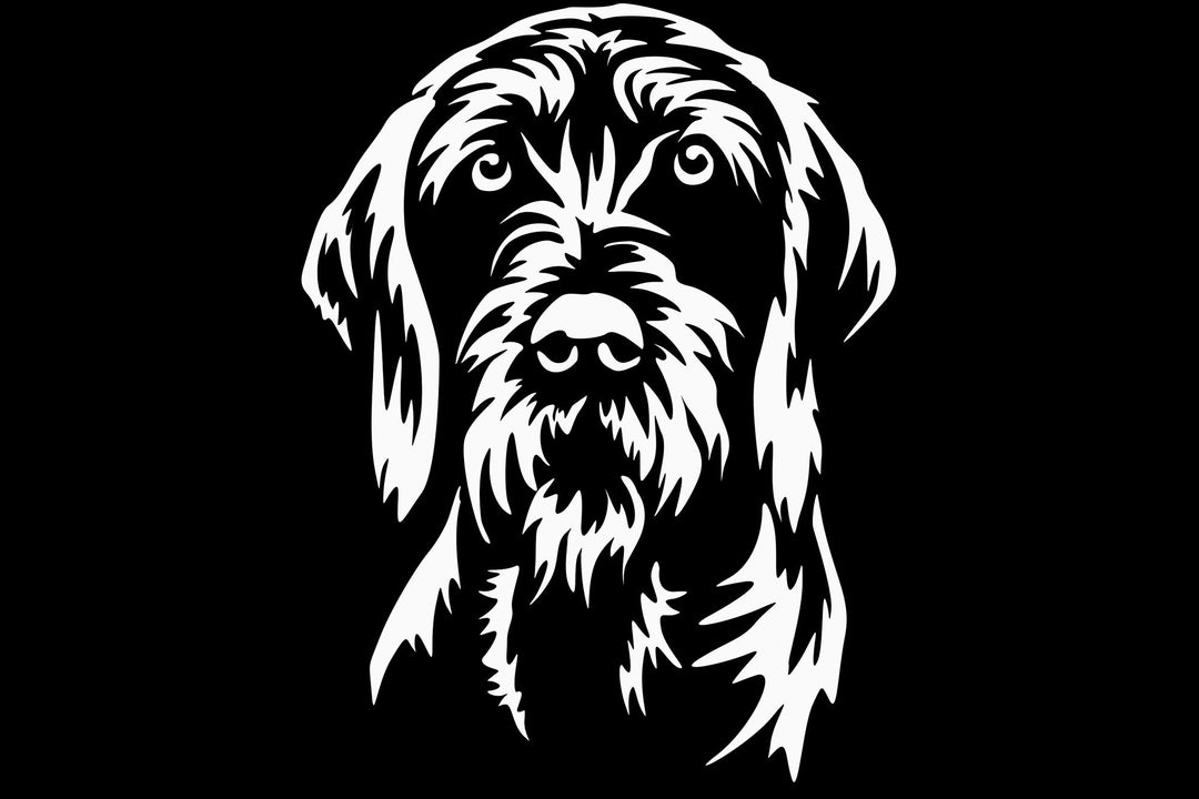 PUDELPOINTER Sticker Car Sticker Sticker Pudelpointer Head 5827 - Etsy