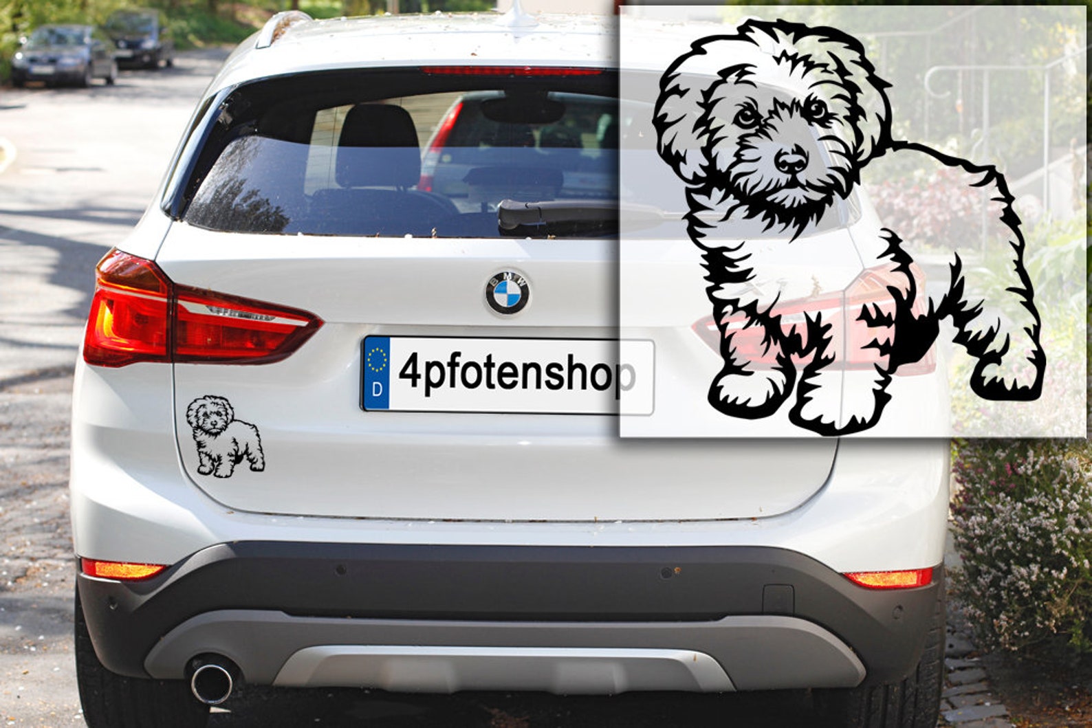 MALTIPOO Sticker Car Sticker Sticker 4605 - Etsy