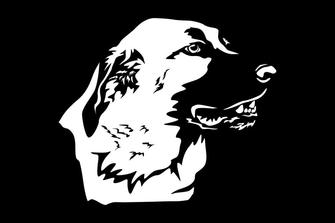 KANGAL Anatolian Shepherd Dog Karabash Sticker - Purebred Dog Sticker ...