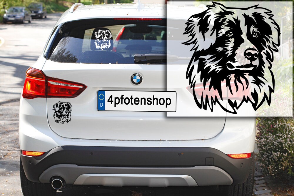 AUSTRALIAN SHEPHERD Aussie Decal Bumper Sticker Australian Shepherd ...
