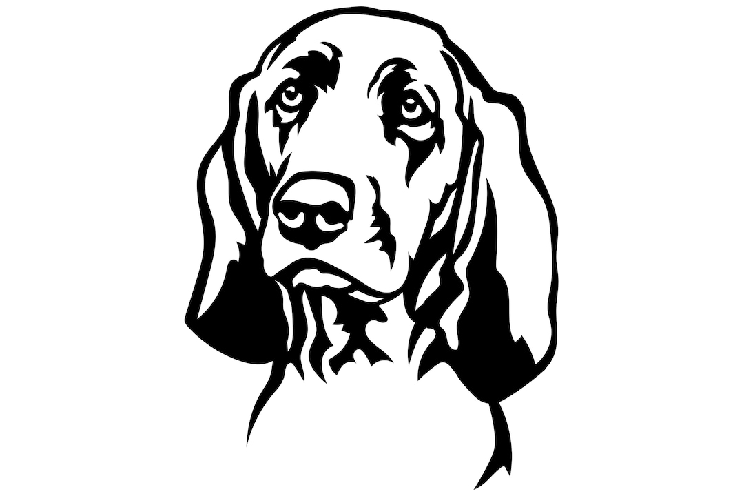 REDBONE COONHOUND Sticker Purebred Dog Sticker Car Sticker Coonhound ...