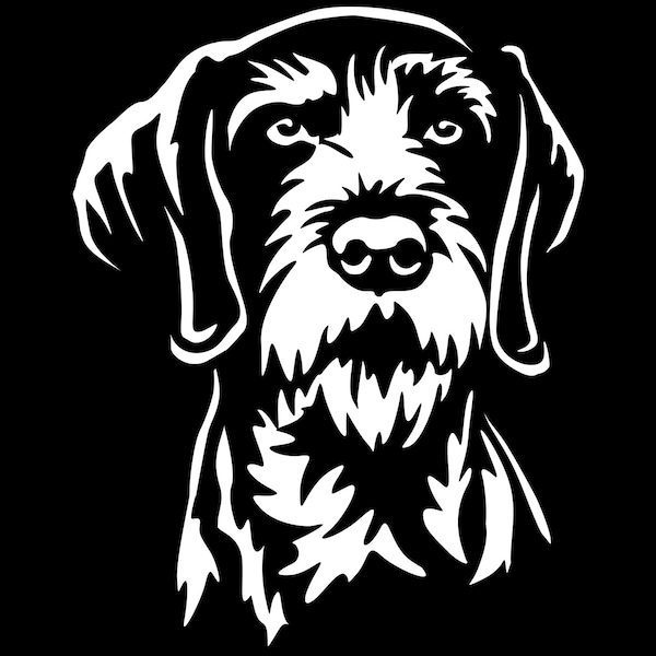 German Wirehaired Pointer - Etsy