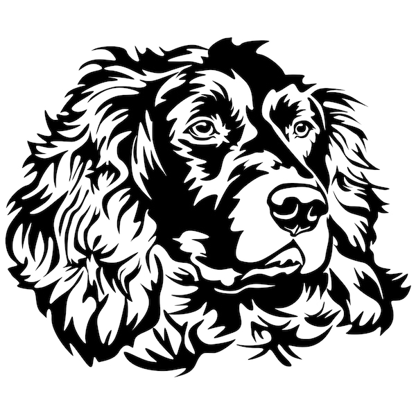 Spaniel Decal - Etsy
