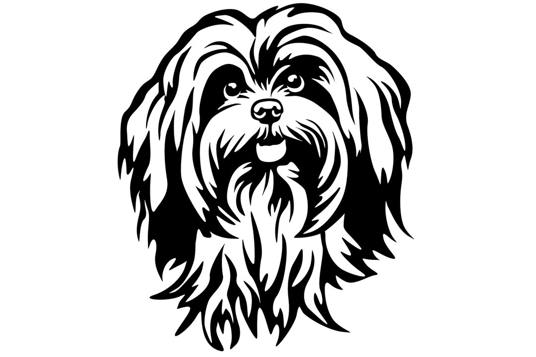 LHASA APSO - Sticker - Purebred Dog Sticker - Car Sticker - Sticker ...